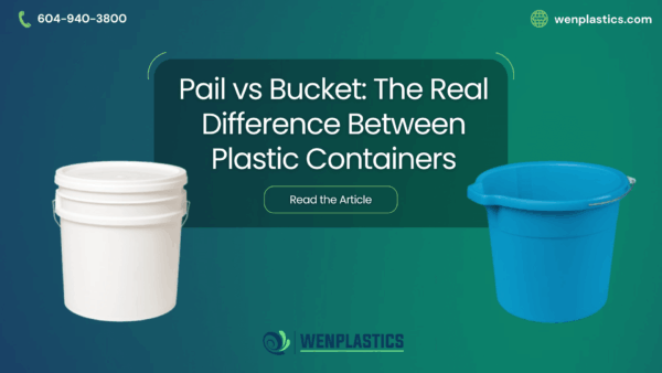 Pail vs Bucket: The Real Difference Between the Plastic Containers