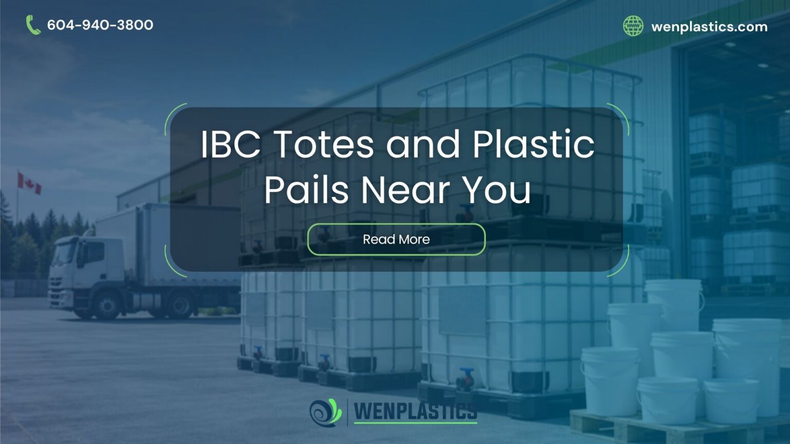 IBC Totes and Plastic Pails Near You - Wenplastics: Canadian IBC Tote ...